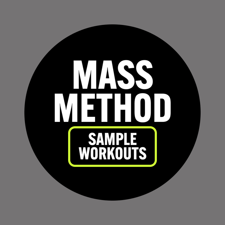 MASS Method Sample Workouts by Judd Lienhard